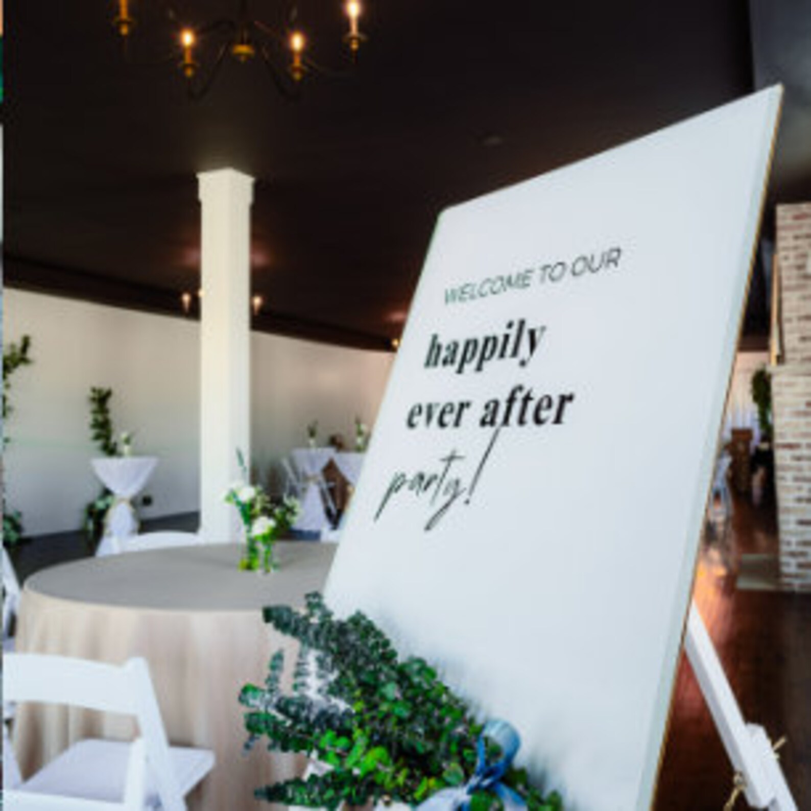 Wedding Welcome Sign - "happily Ever After Party" - Etsy