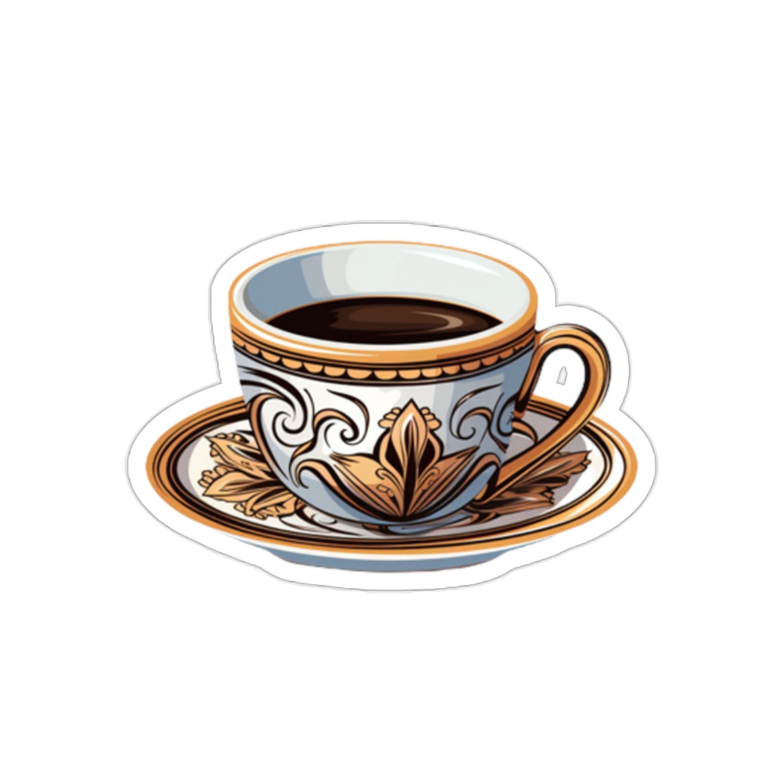 Turkish Coffee Sticker - Etsy