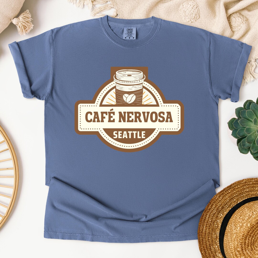 Cafe Nervosa Shirt, Frasier Shirt, 90's TV Show Gifts, Frasier Crane ...