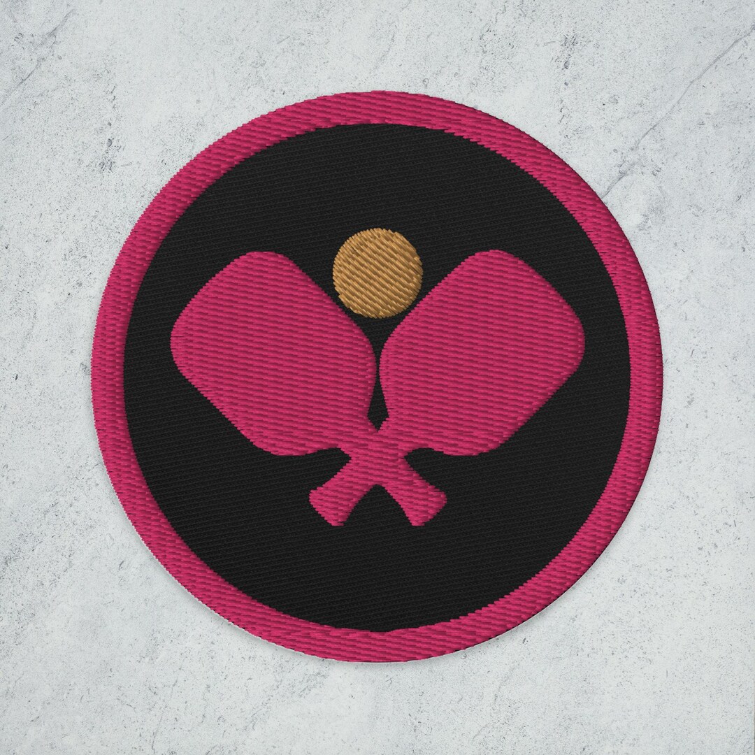 Customizable Pickleball Patch, Pickleball Paddle, Custom Pickleball ...