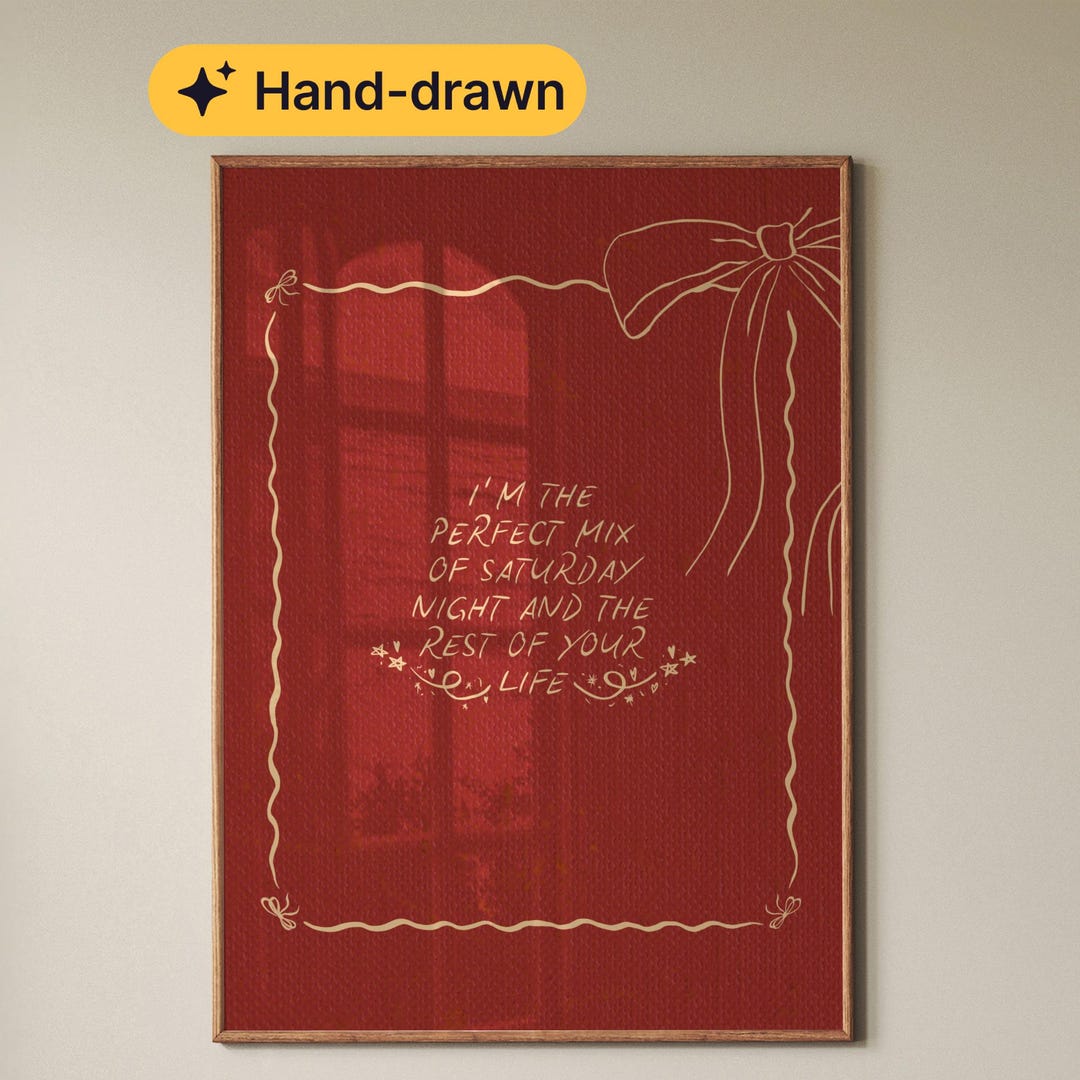 Olivia Dean Lyrics Print so Easy Song Quote Poster Fall in Love ...