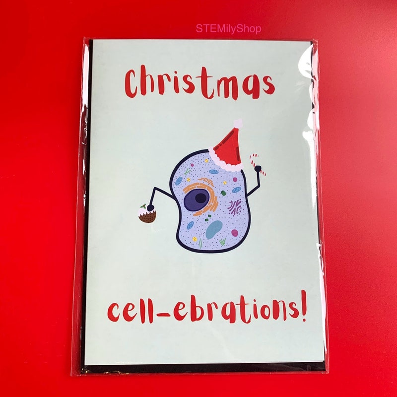 Science Christmas Card - Etsy UK