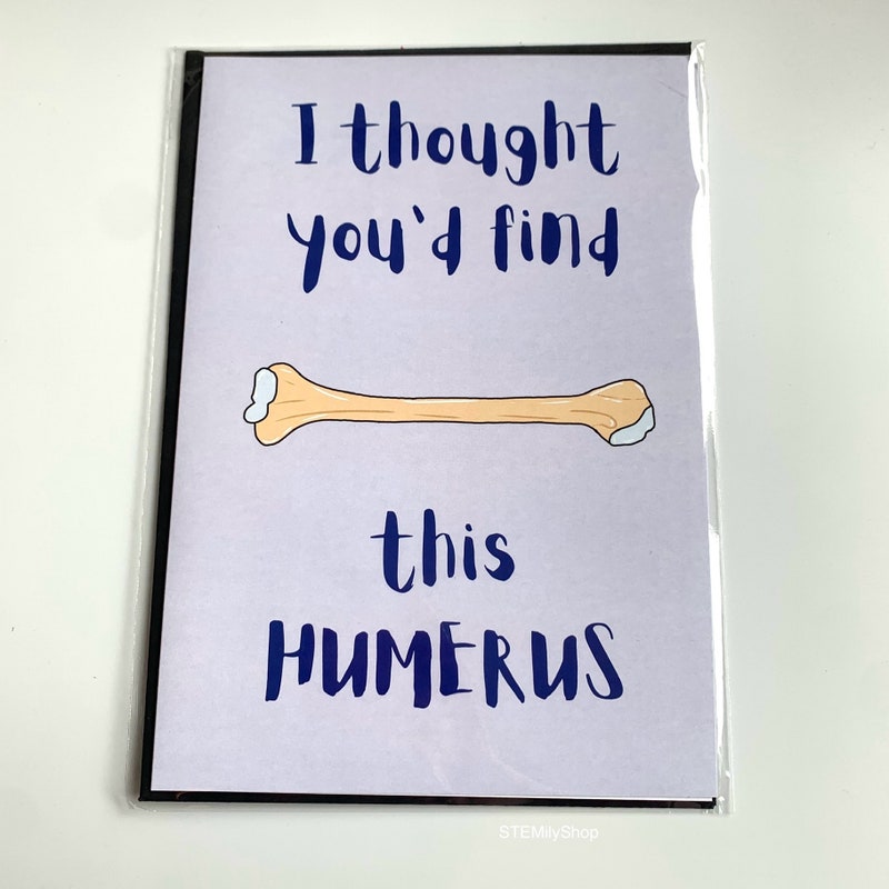 Humerus Birthday Card - Etsy UK