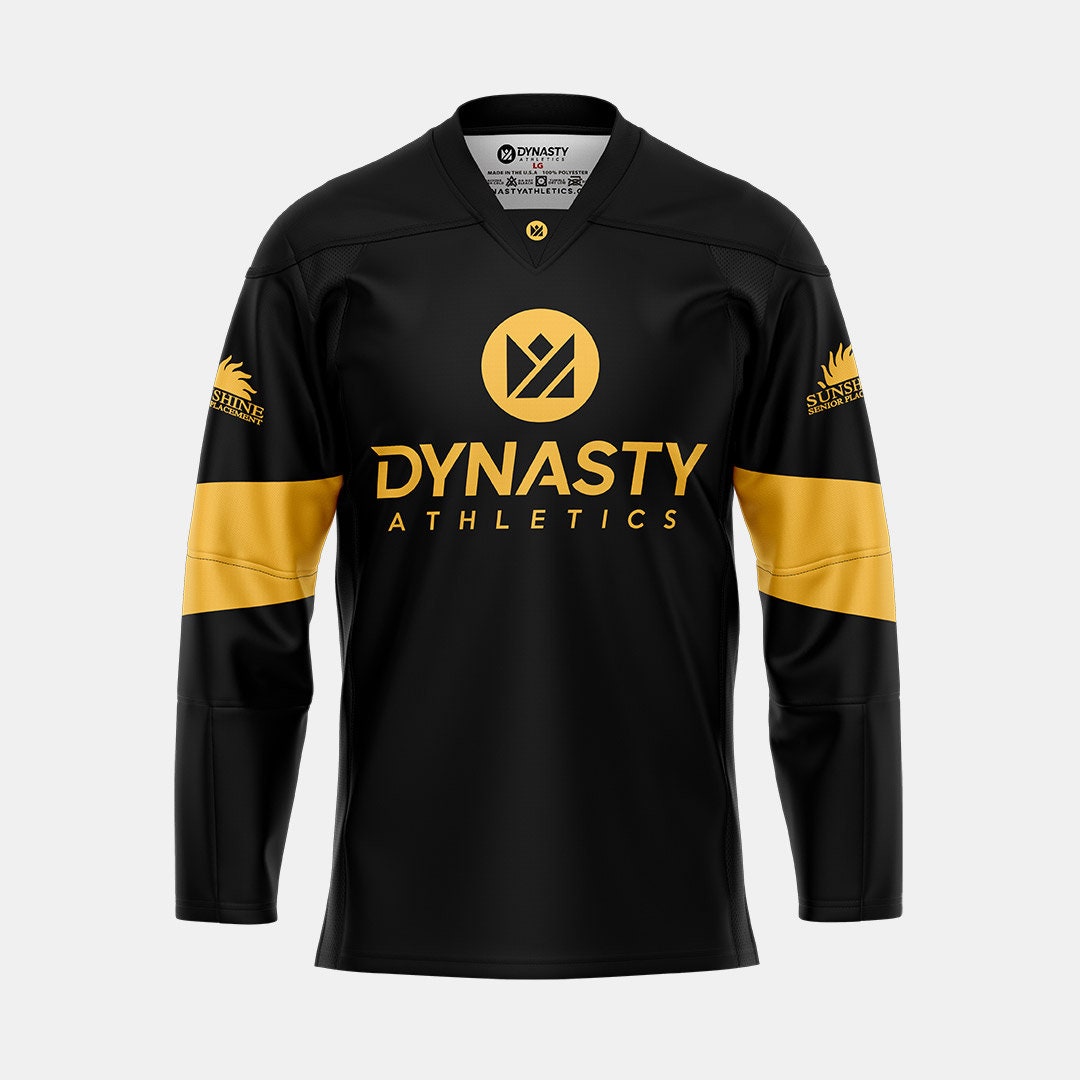 Custom Hockey Reversible Jersey Dynasty Athletics - Etsy