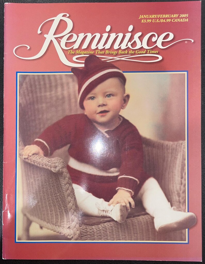 Vintage Reminisce Magazines set of 2 - Etsy