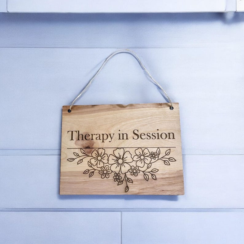 In Session Sign| Do Not Disturb Sign| Therapy Sign| Spa Sign| Office ...