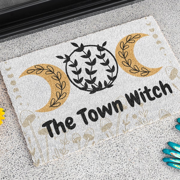 Witch Doormat - Etsy