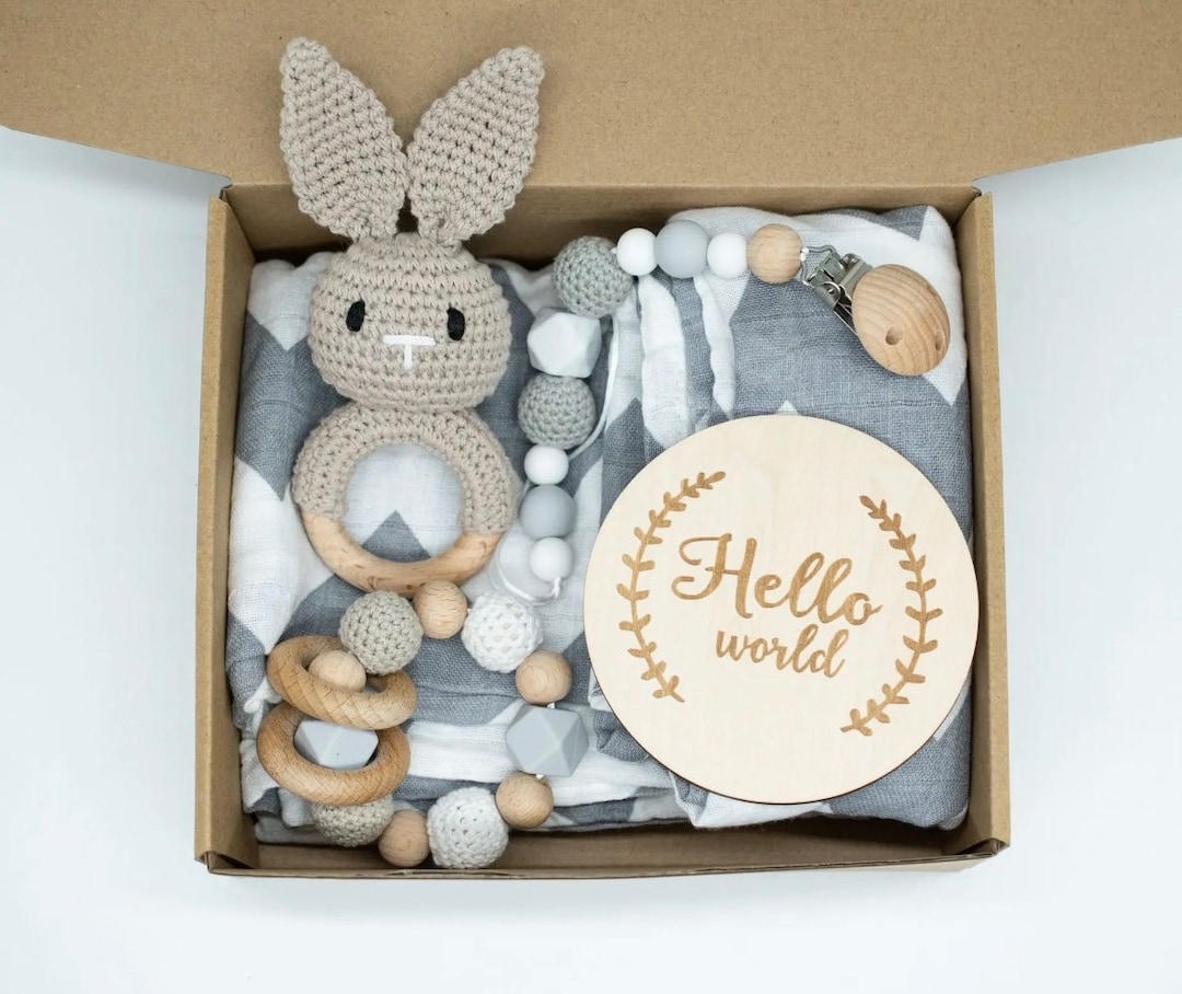 Newborn Baby Welcome Gift Set Hamper - Etsy