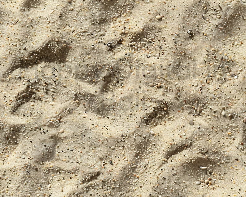 Sand Texture - 10 Seamless Patterns, 12'x12', 300dpi - Seamless Digital ...
