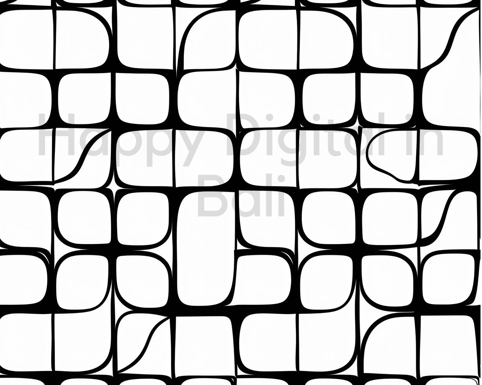 Curvy Squares - 10 Seamless Patterns. 12'x12', 300dpi - Seamless ...