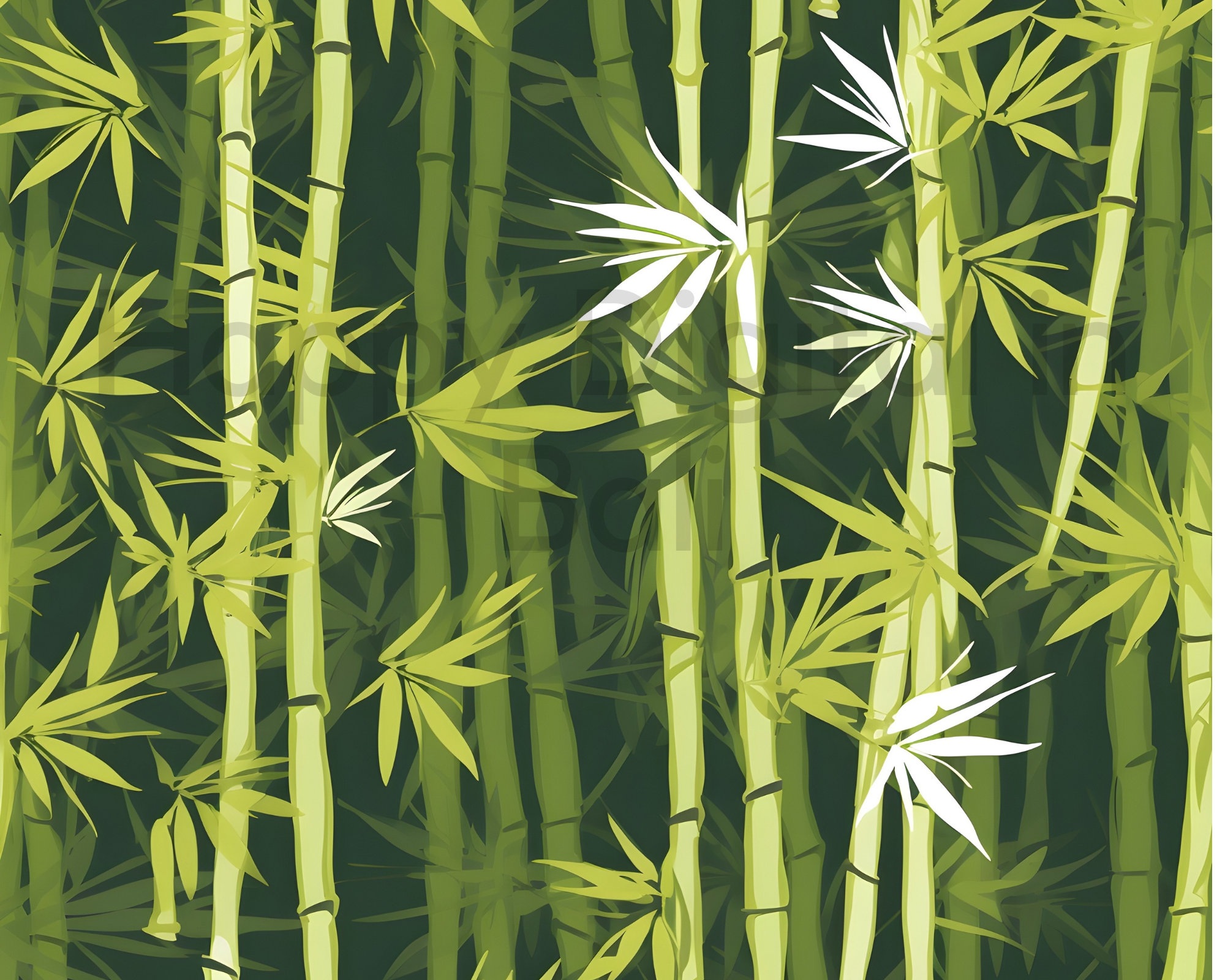 Bamboo - 10 Seamless Patterns. 12'x12', 300dpi - Seamless Digital Paper Pack - Tile Pattern ...