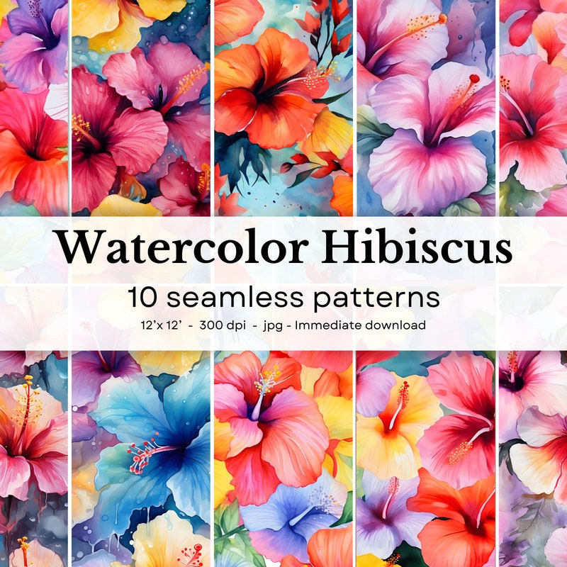 Hibiscus Digital - Etsy