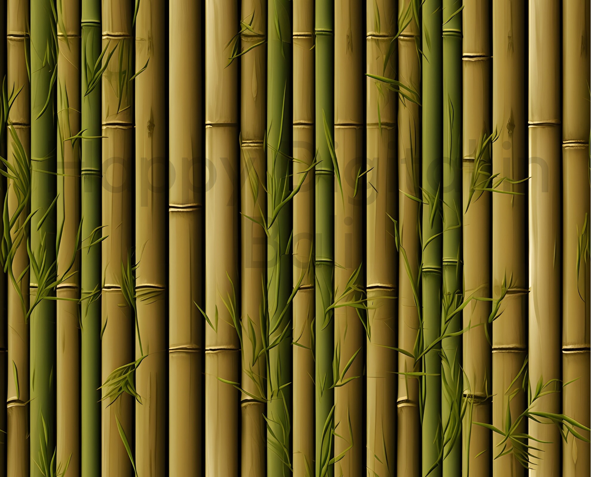 Bamboo Fences - 10 Seamless Patterns. 12'x12', 300dpi - Seamless ...