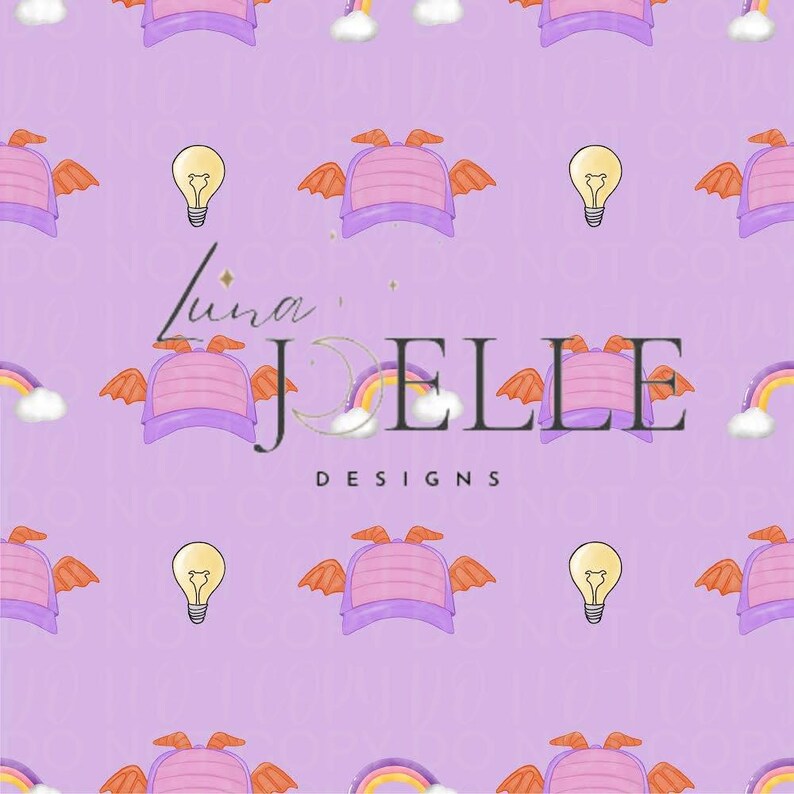 Hats Seamless Files - Theme Park Hats - Attraction Hats - Character ...