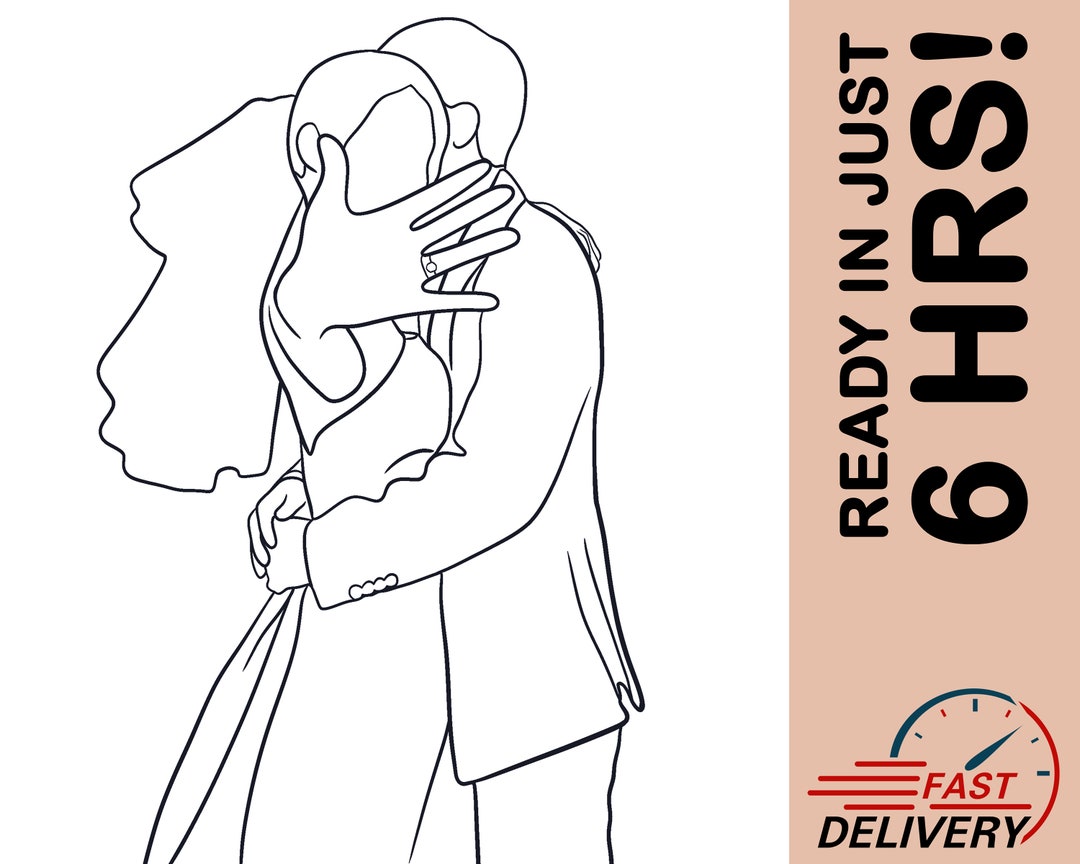 Custom Line Drawing, Minimalist Illustration, Minimalist Portrait ...