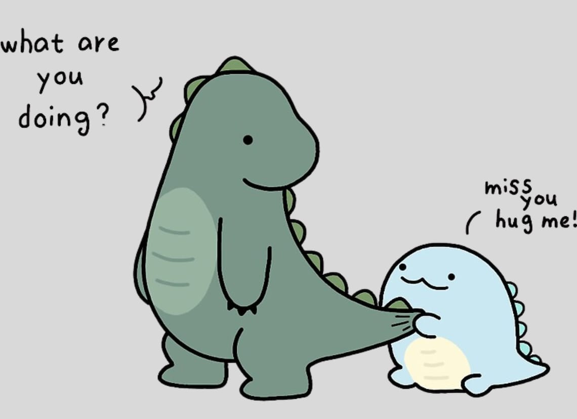 Cute Dinosaur - Etsy