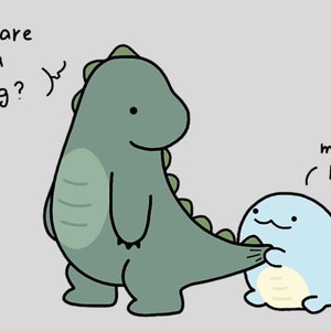 Cute Dinosaur - Etsy