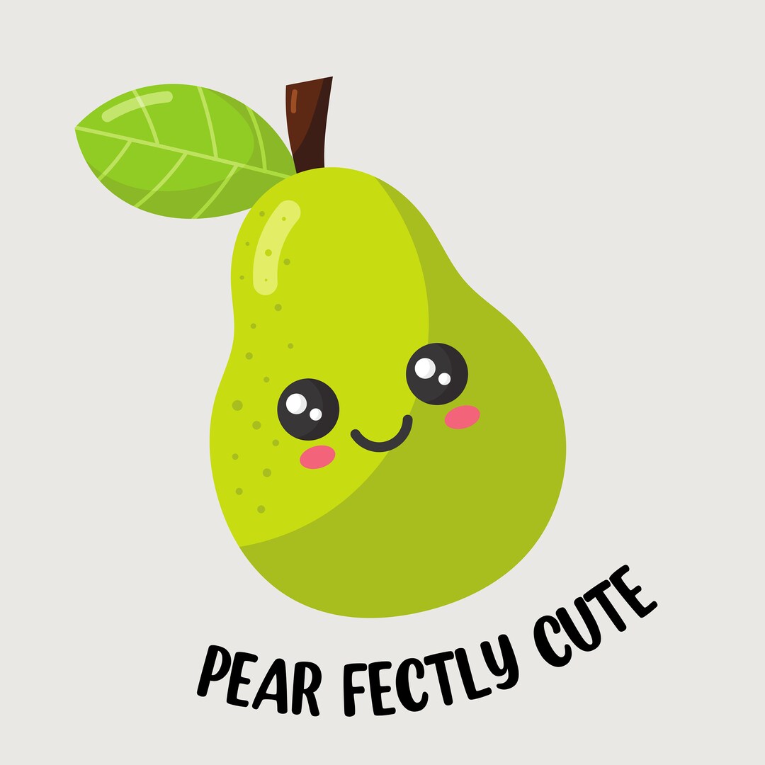 Pear- Fectly Cute - Etsy