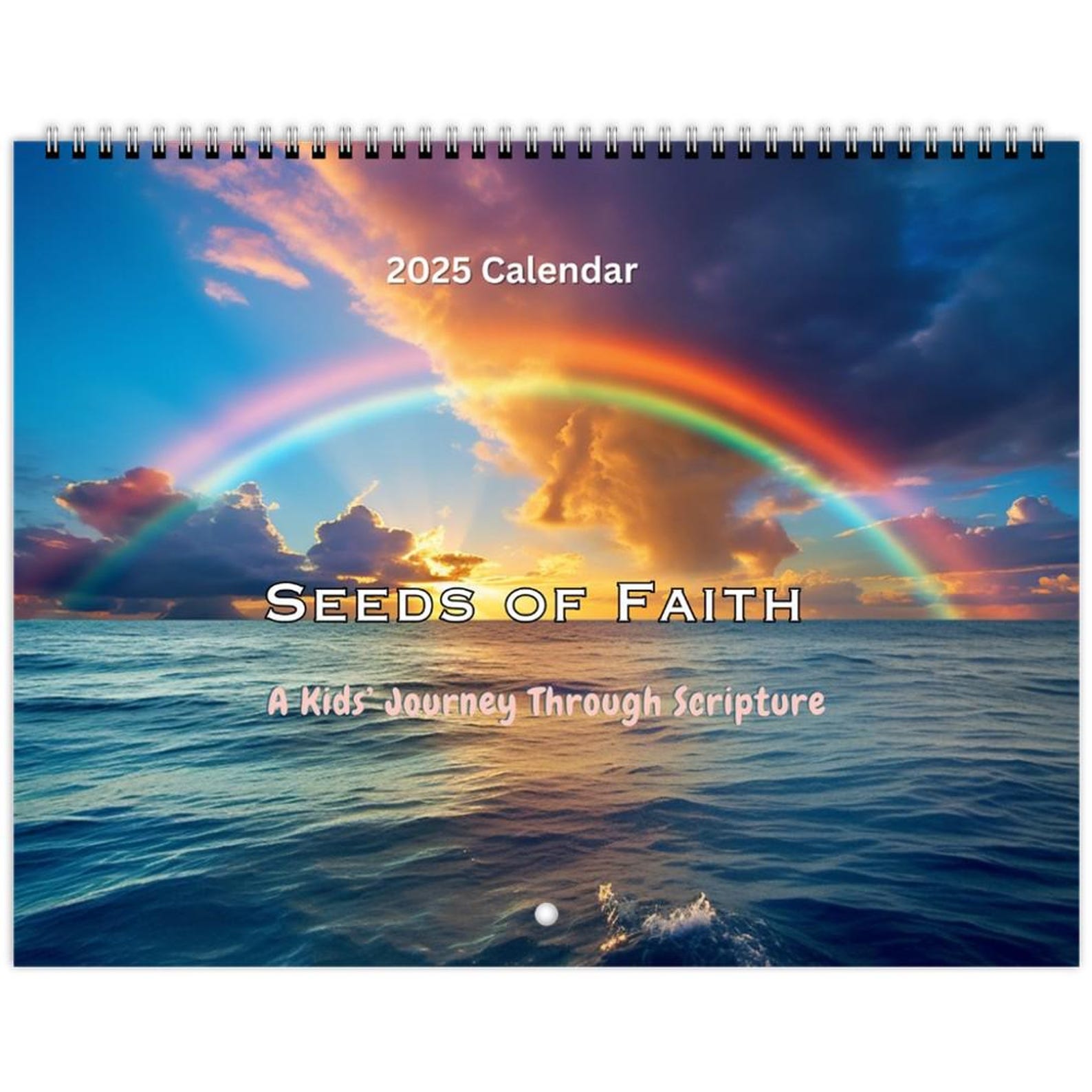 Kids Bible Verse Calendar 2025, Bible Verse Calendar, Seeds of Faith ...