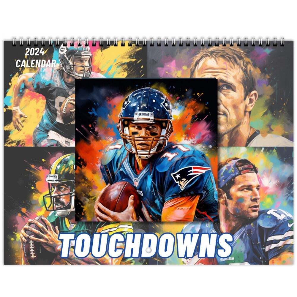 Football Wall Calendar 2024, Football Fans Calendar sold by Router ...