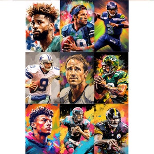 Football Wall Calendar 2025, Football Fans, Football Planner, 2025 Wall ...