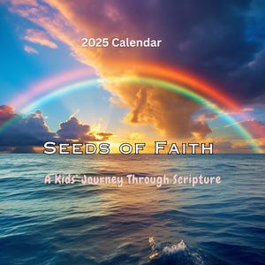 Kids Bible Verse Calendar 2025, Bible Verse Calendar, Seeds of Faith ...