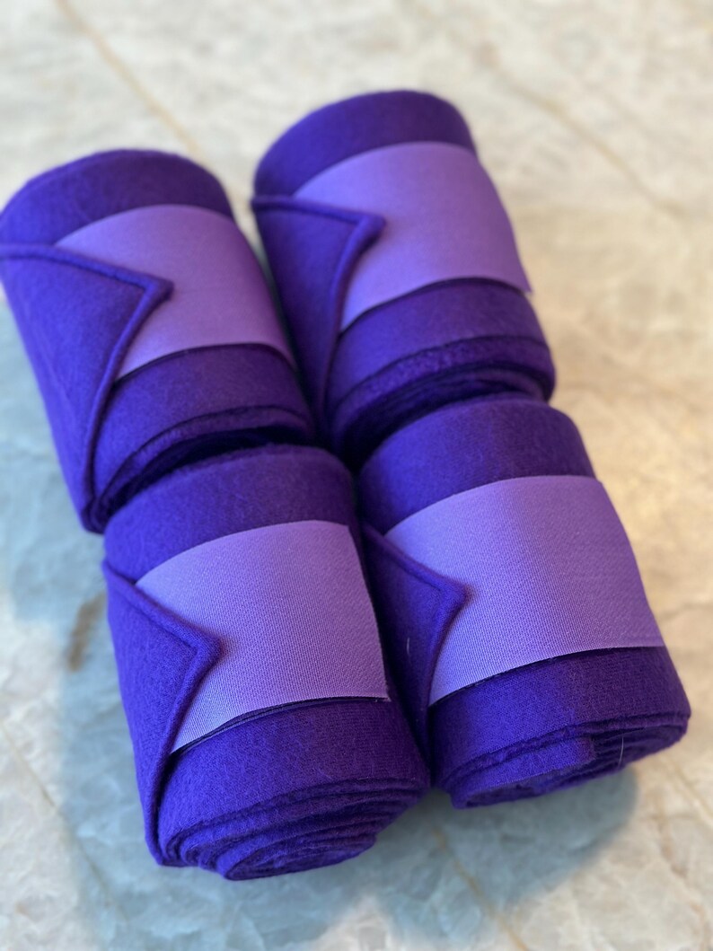 Shag Wraps Lamb Leg Wraps Colored Velcro - Etsy