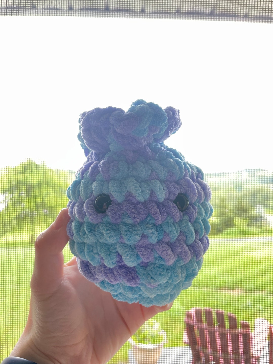 Blueberry Plushie Crochet Handmade Friend - Etsy