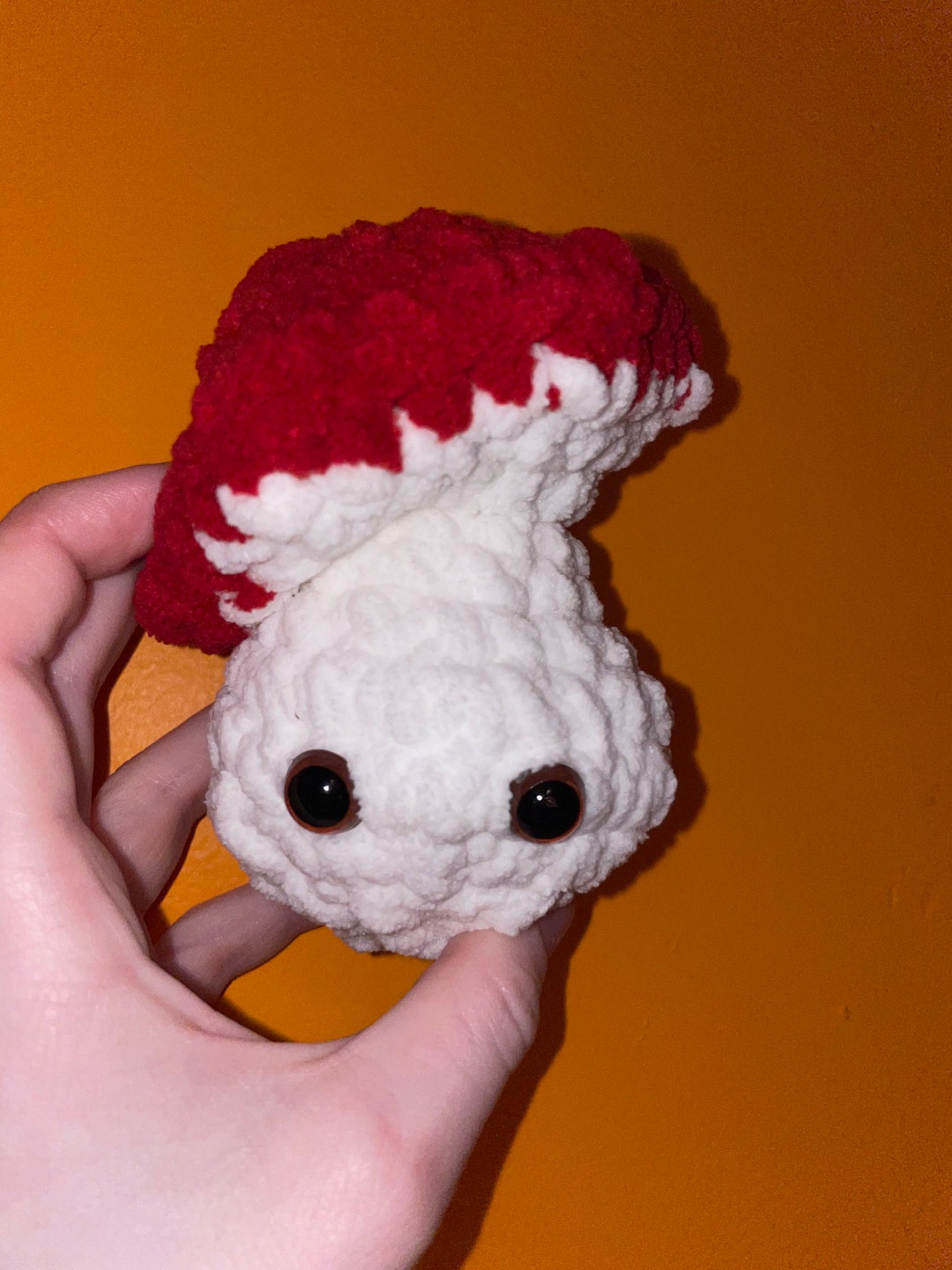 Mini Poppable Crochet Mushroom Plushie Friend - Etsy