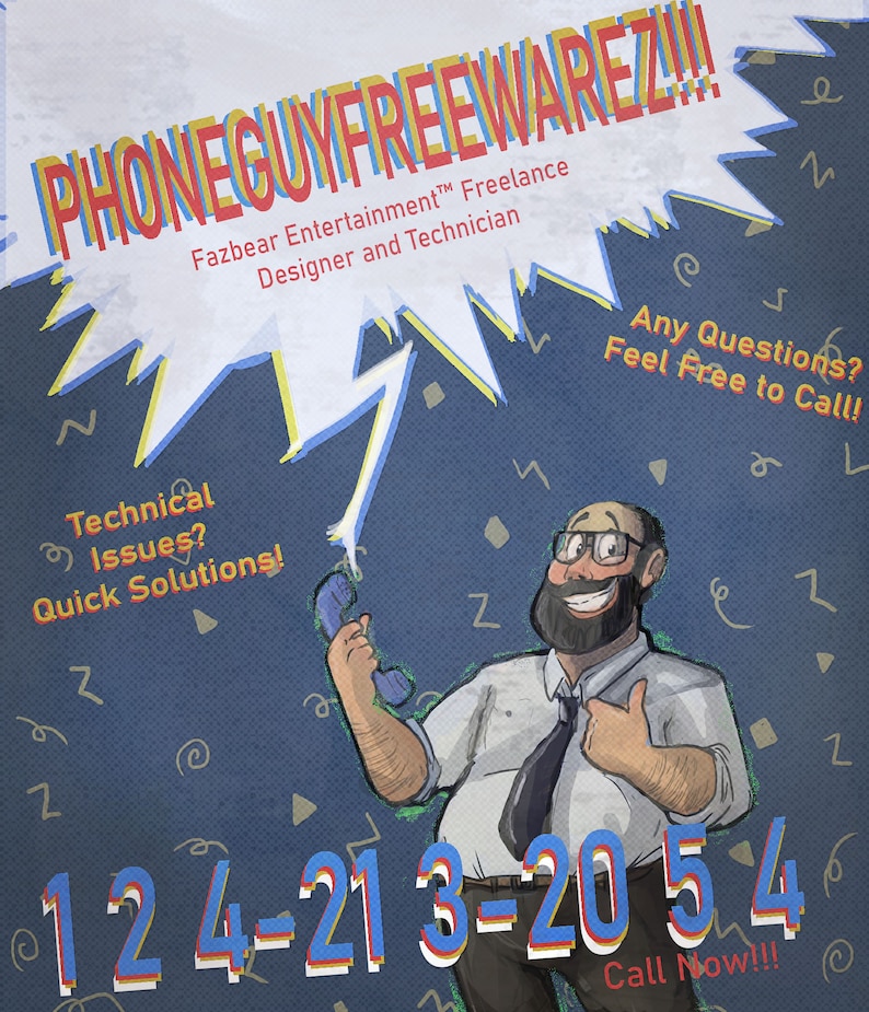 FNAF Inspired Vintage-styled Prize-counter Pins/buttons 58 Mm/ 2.28 ...