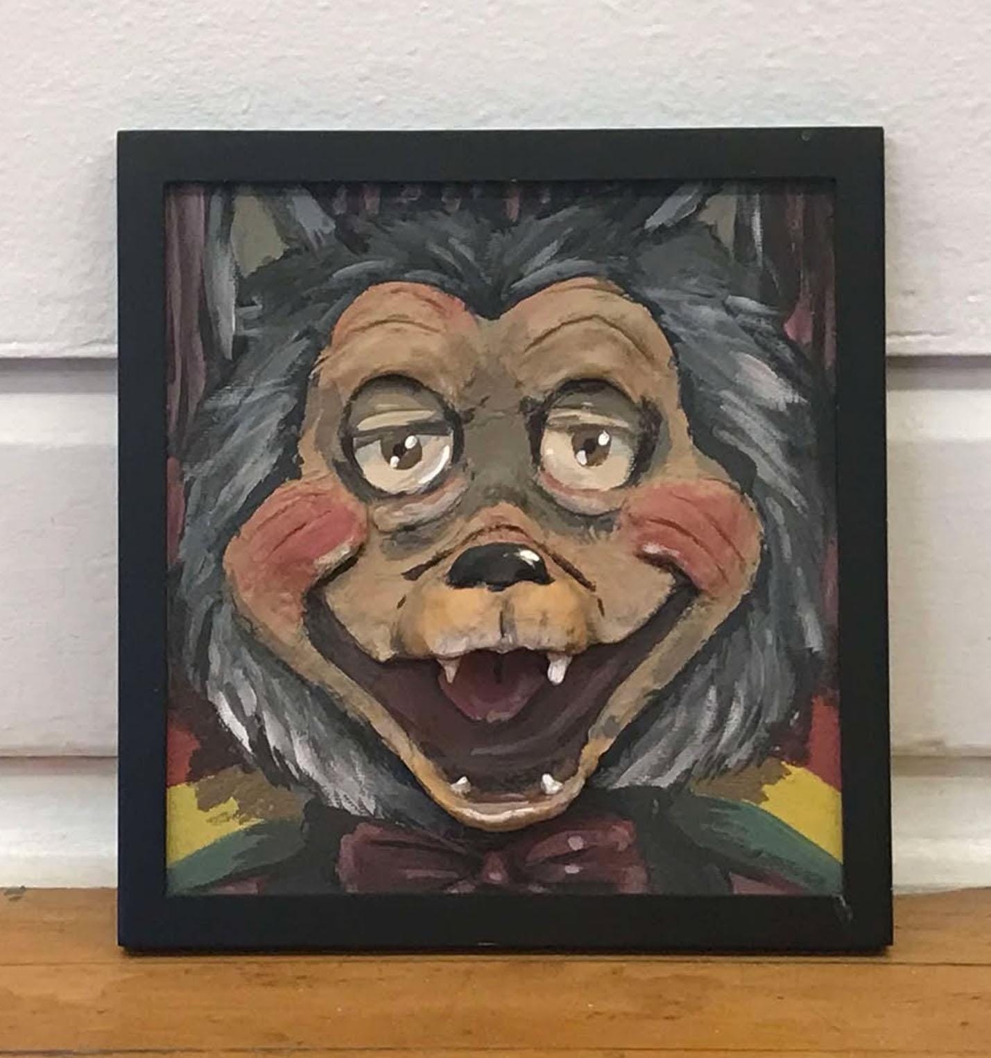 Chuck E Cheese Picture Frame Chuck E. Cheese Dropping Animatronic Band