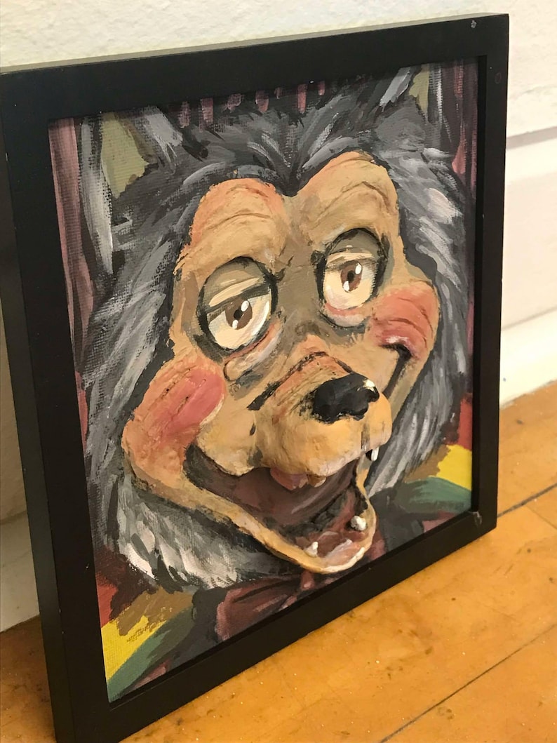 Rolfe Dewolfe Showbiz Pizza Animatronic Inspired Framed 8x8 3D Paper ...