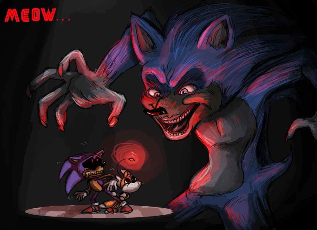 Attack of the Hyper-realism- Ugly Sonic, Tails Doll, and Sonic.exe 10x7 ...