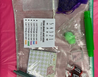 Anxiety Grounding Techinque Kit - Etsy