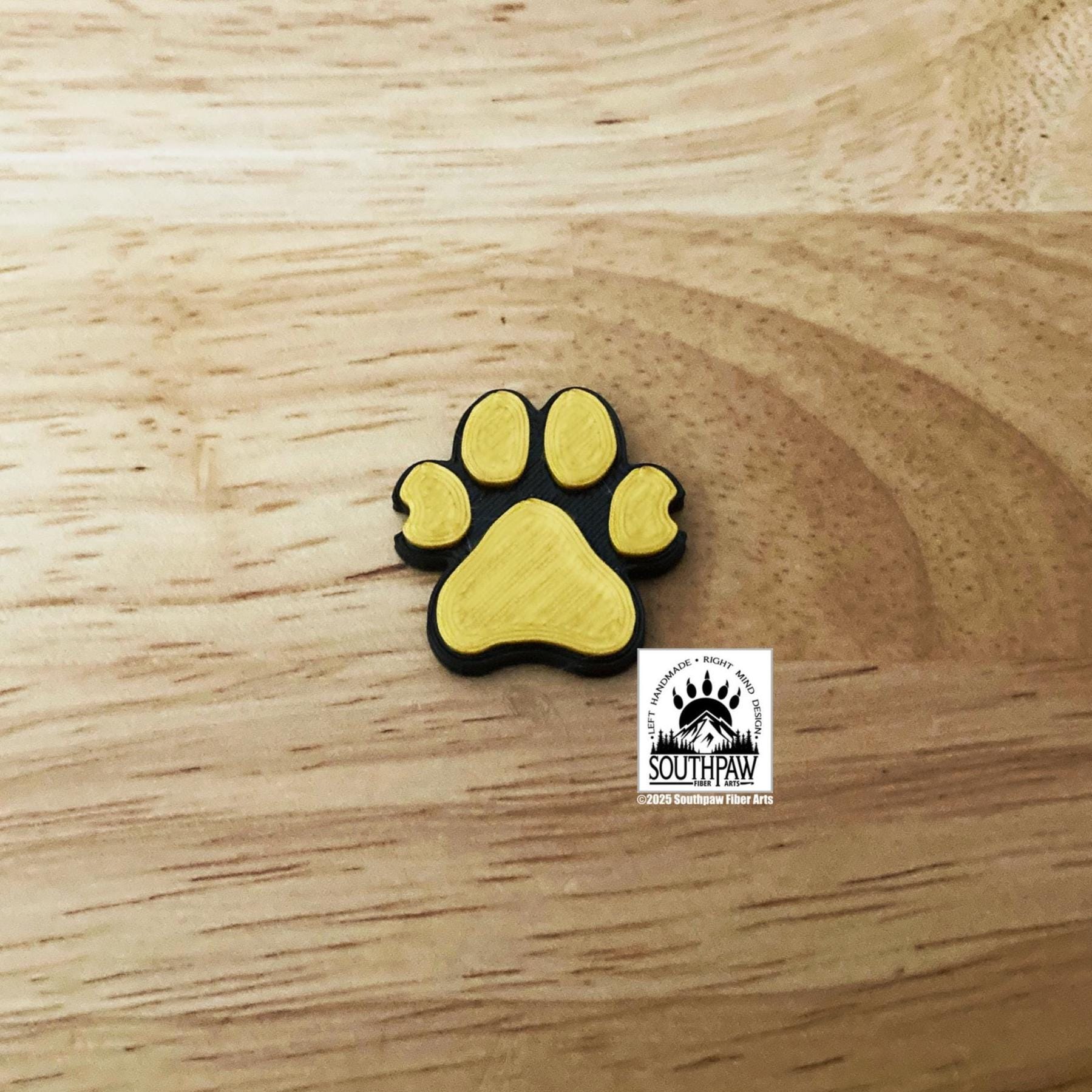 5 Pack No Sew Pet Paw Pom-pom Buttons - Etsy