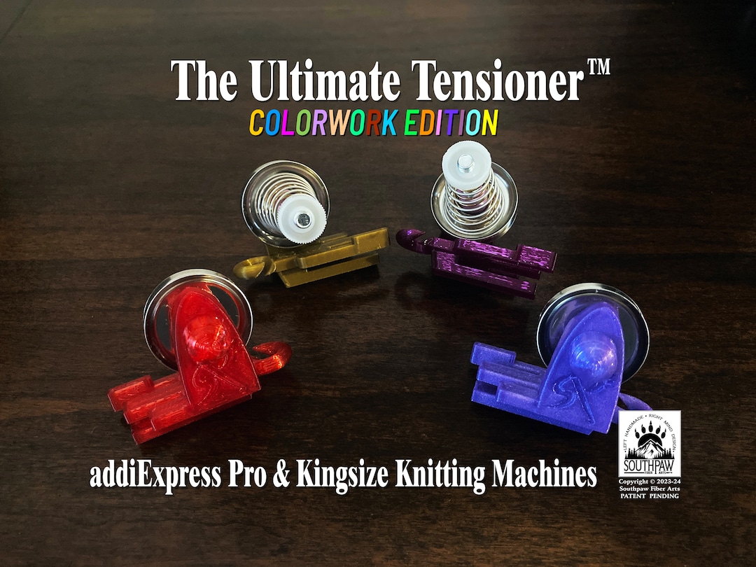 Sentro Tension Replacement Part 2-Pack Addi Knitting Machine Tensioner ...