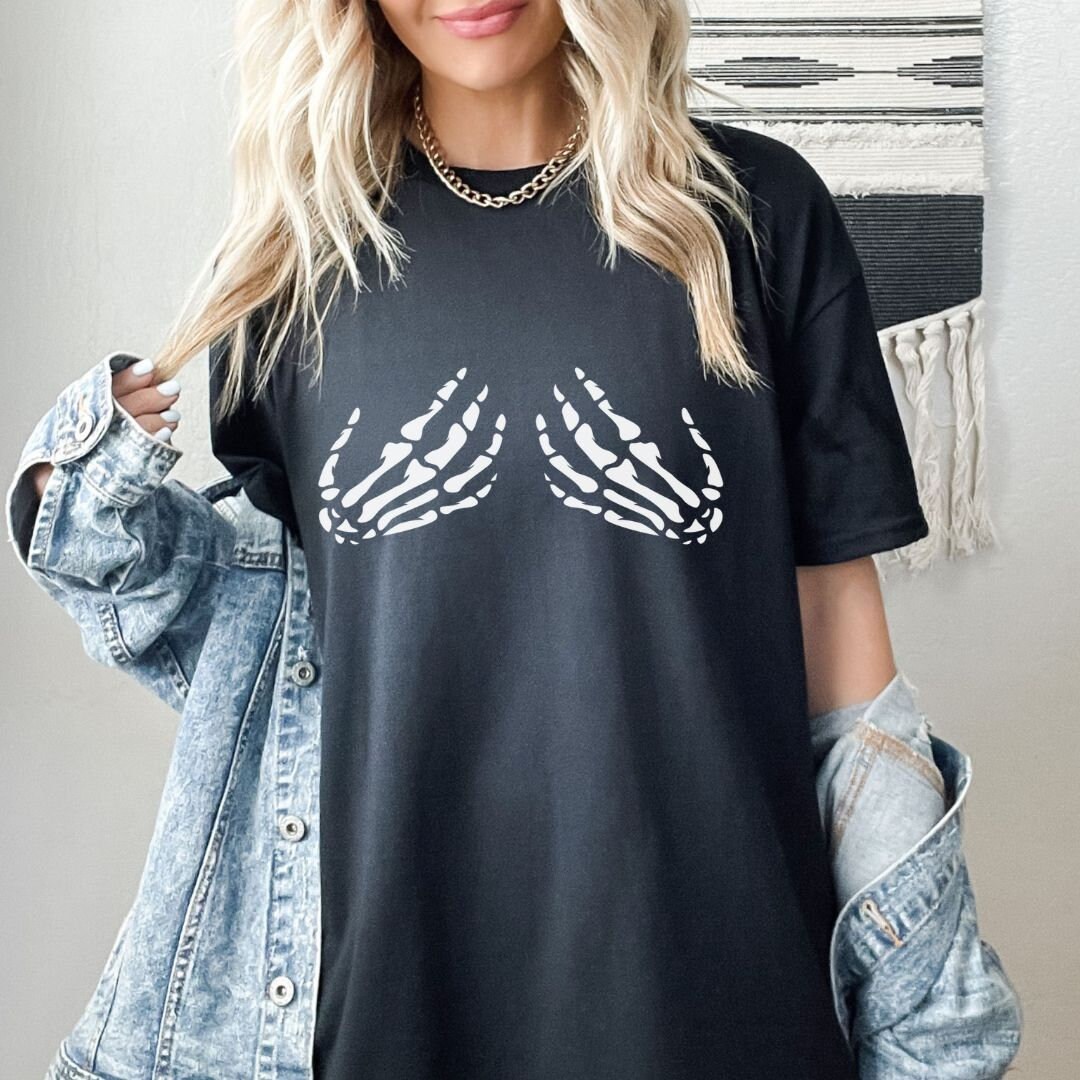 Skeleton Hands Custom Halloween Gift Funny Halloween Fall - Etsy