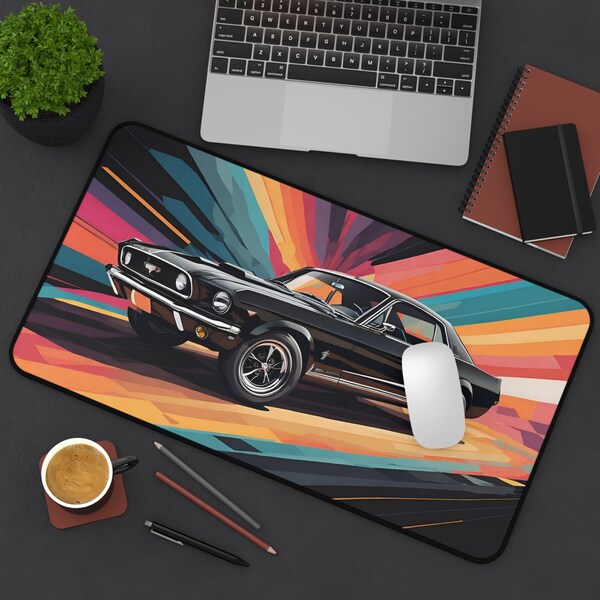 Ford Mustang Desk Mat - Etsy
