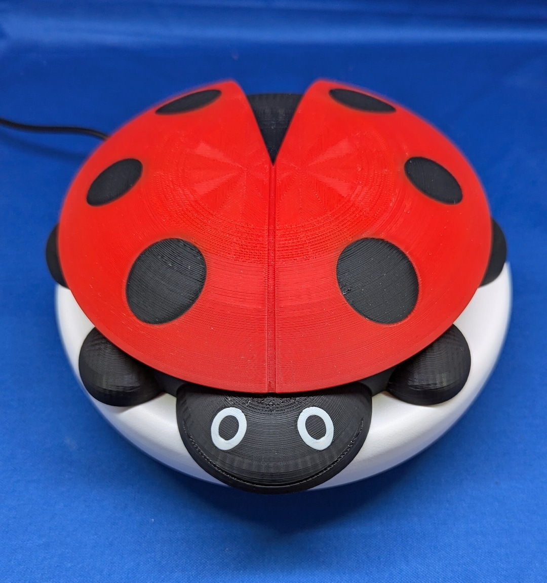 Lady Bug Zen Garden: 3D Printed Desk Sandbox With Miniatures - Etsy