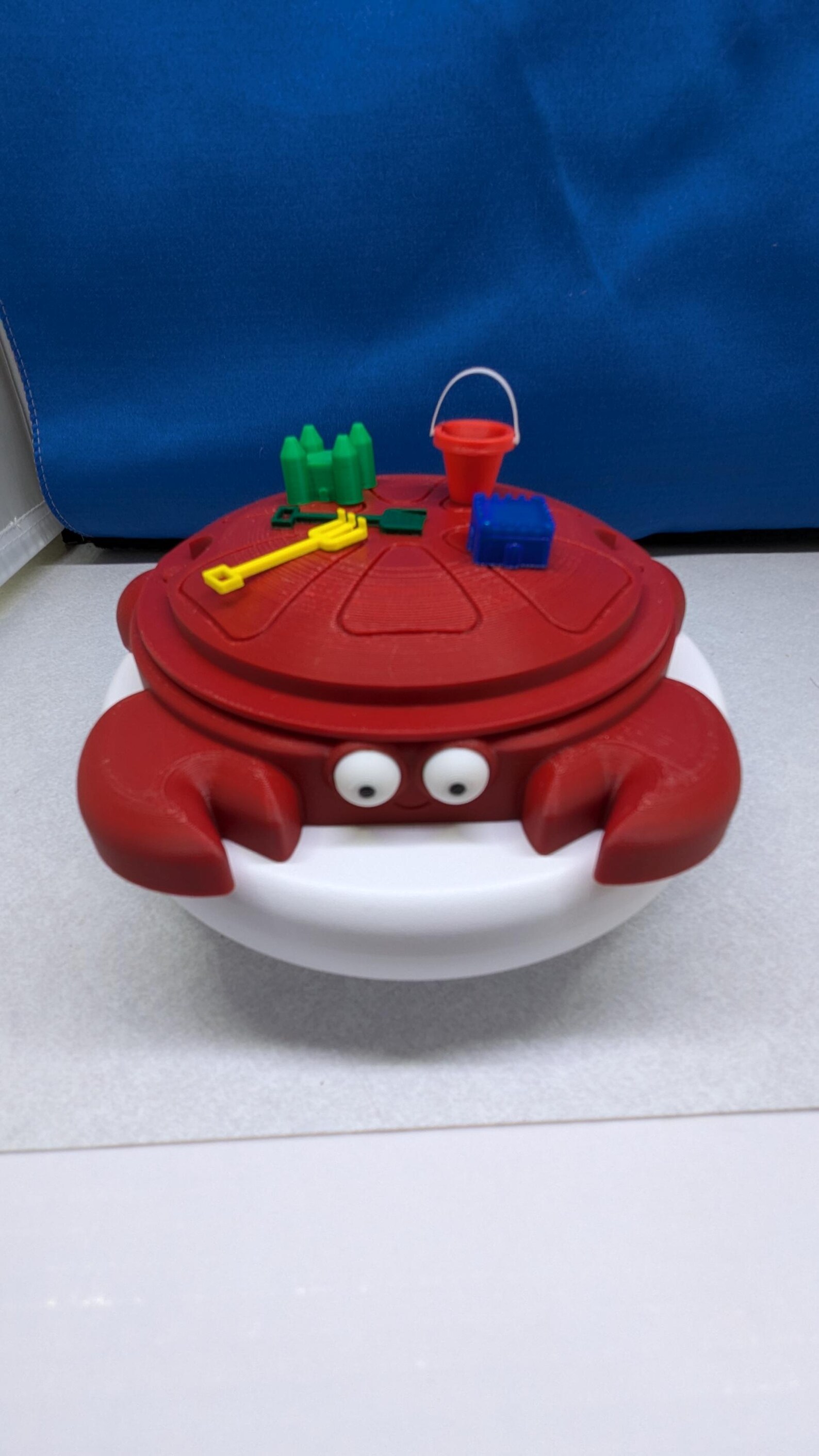 Crab Mini Sand Box, Zen Garden, Sensory Toy, Crabbie Desk Toy - Etsy