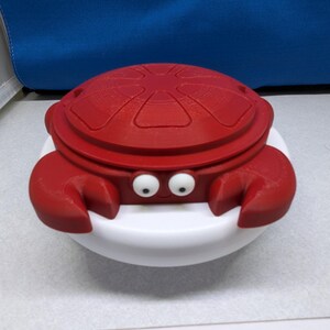 Crab Mini Sand Box, Zen Garden, Sensory Toy, Crabbie Desk Toy - Etsy