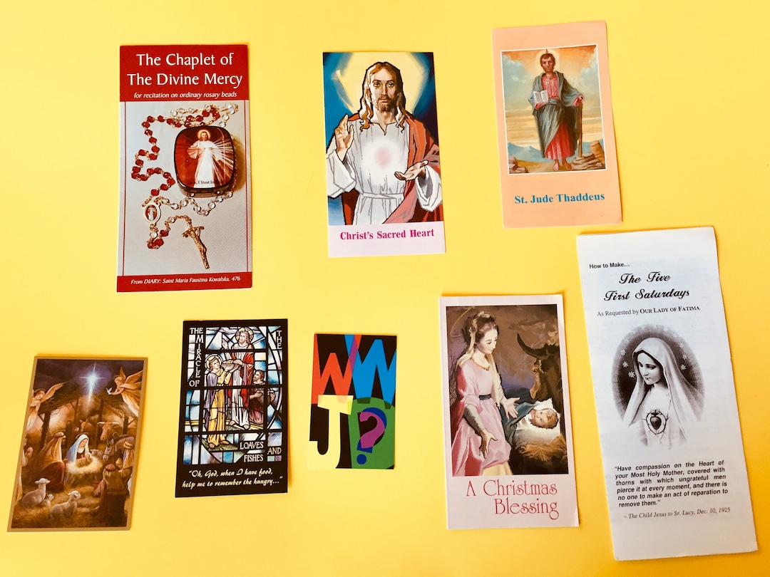 Vintage Collection of Holy Literature Loose Brochures, Flyers, Leaflets ...