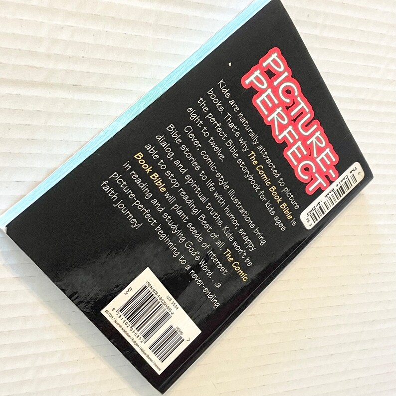 Rare Vintage the Comic Book Bible , Picture Perfect by Rob Suggs ...