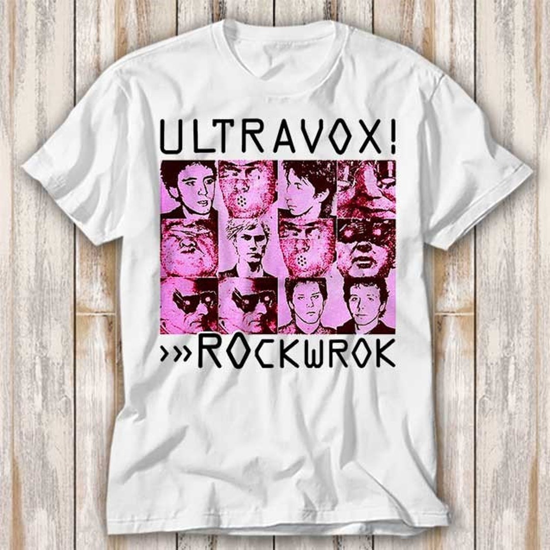 Ultravox Rockwrok Rock Band Music T Shirt Best Seller Funny Movie Gift ...