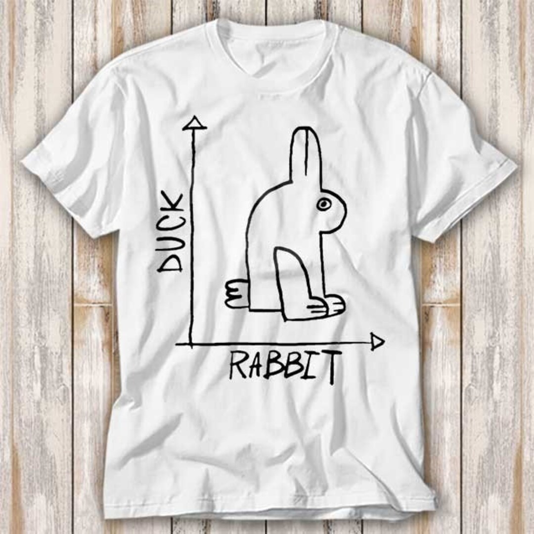 Duck Rabbit Funny Trending Chart T Shirt Best Seller Funny Movie Gift ...