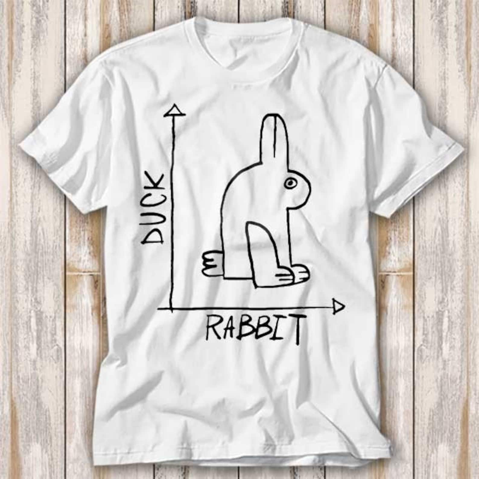 Duck Rabbit Funny Trending Chart T Shirt Best Seller Funny Movie Gift ...