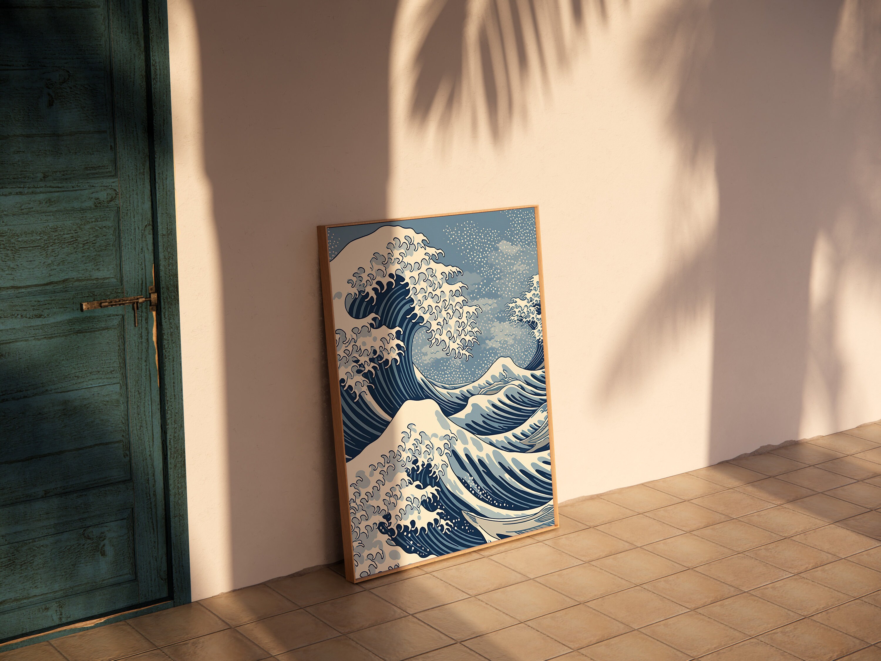 Great Wave off Kanagawa Homage Art Japanese Print - Etsy