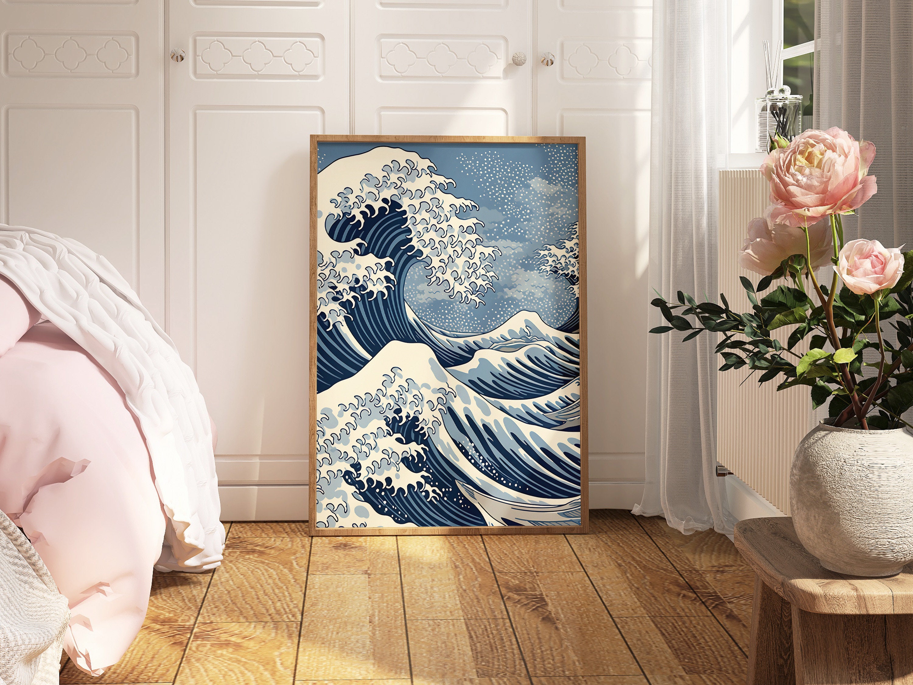 Great Wave off Kanagawa Homage Art Japanese Print - Etsy