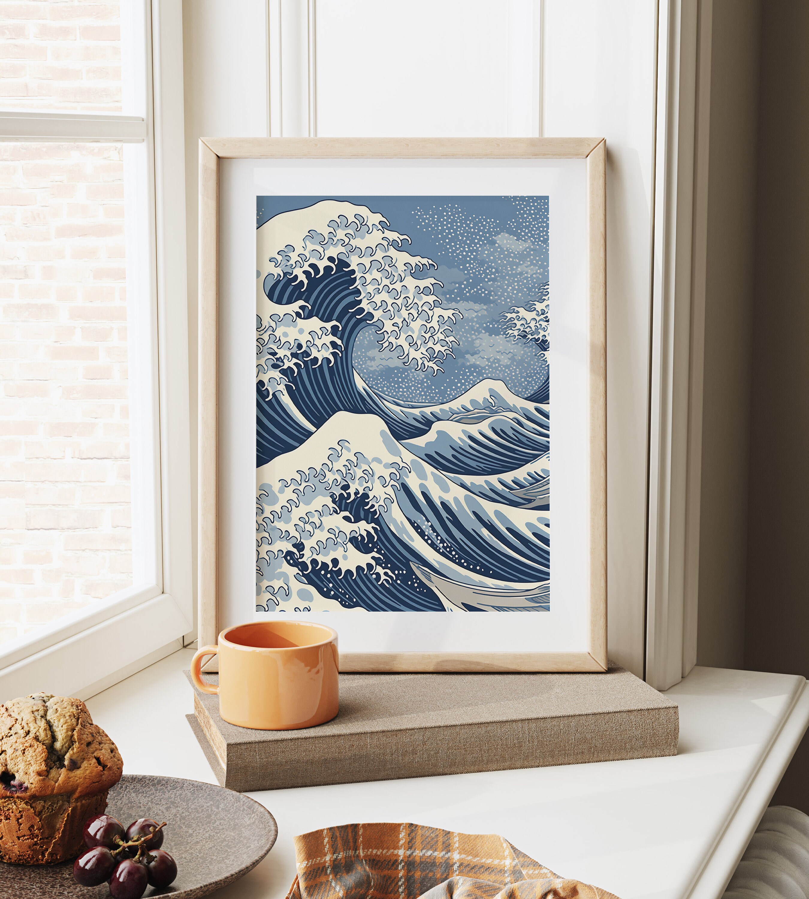 Great Wave off Kanagawa Homage Art Japanese Print - Etsy