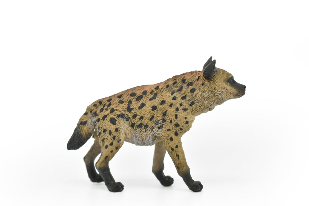 Hyena Hyaenas Spotted Museum Quality Rubber Animal - Etsy